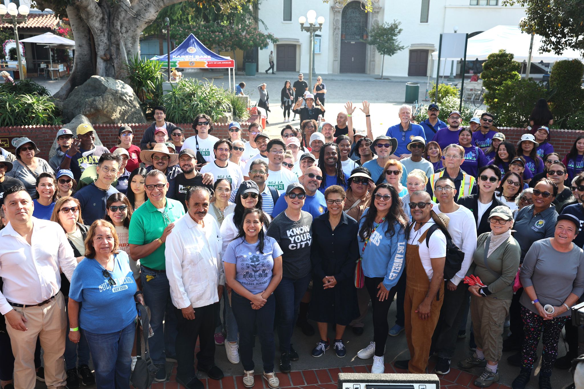 Mayor Bass and Community Leaders Join Angelenos in Downtown Los Angeles for Shine LA | Mayor ...
